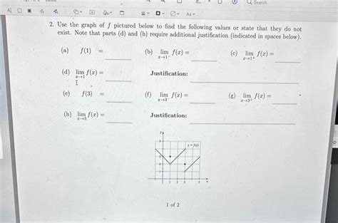 Solved Use The Graph Of F Pictured Below To Find The Chegg