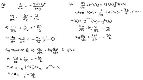solved the given differential equation is of at least two types