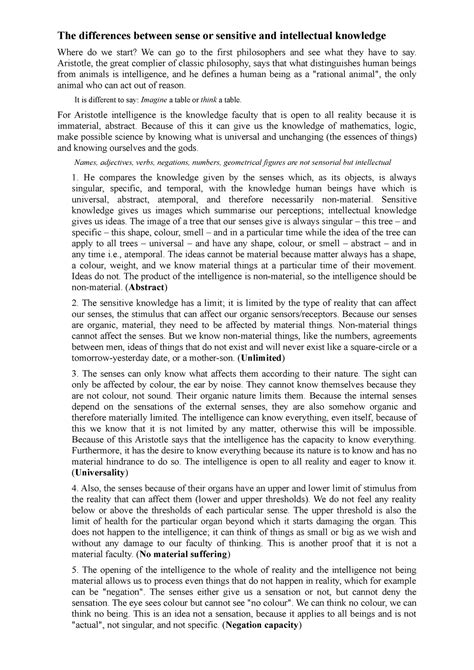 They Are A Couple Of Note Of Logic And Reasoning The Differences Between Sense Or