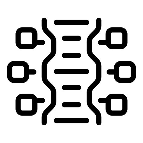 Blockchain Technology Connecting Blocks In A Secure And Decentralized Network 47438804 Vector