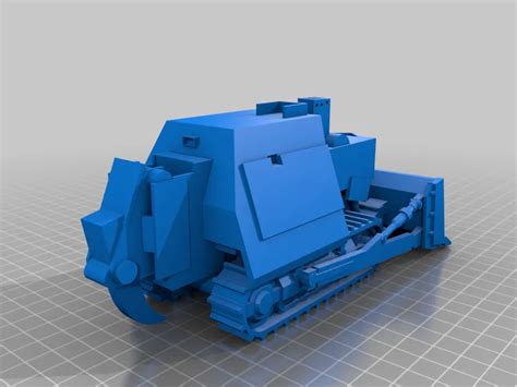Marvin Heemeyers Killdozer Rev1 Cathodeg Free 3d Print Model