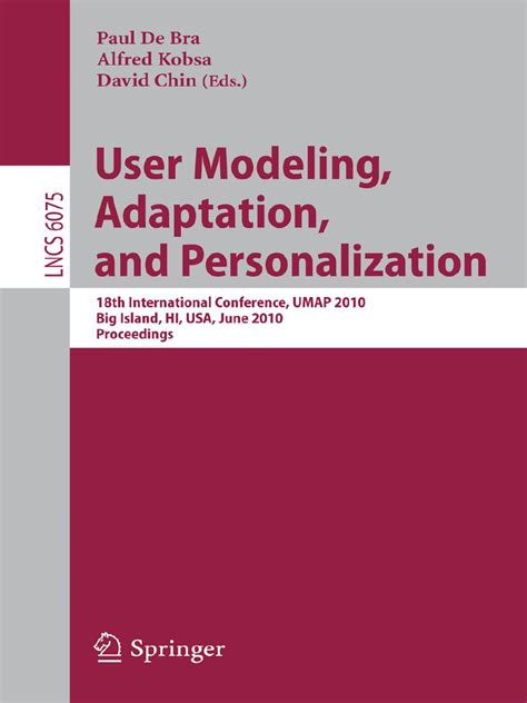 user modeling for telecommunication applications experiences and