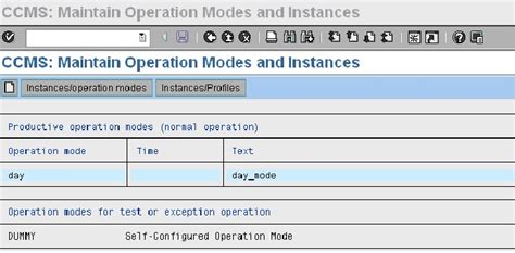 Sap Basis Tutorials How To Setup Operation Modes In Sap