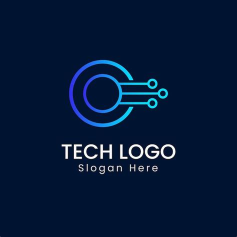 Premium Vector Tech Data Logo Design Vector Template