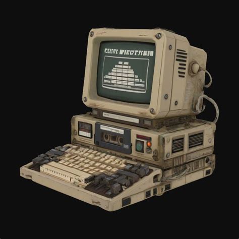 Cassette Computer Retro Download Free 3d Models Generated With