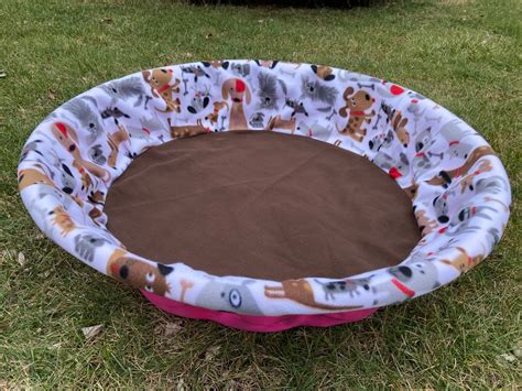 Ships Free Small Fleece Whelping Pool Cover Lotsa Cute Dogs Etsy