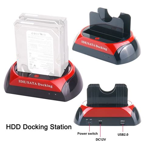 1 Hdd 도킹 스테이션 480mbps Usb 20 2535 인치 하드 디스크 드라이브 Ide Sata 외부 케이스 도킹