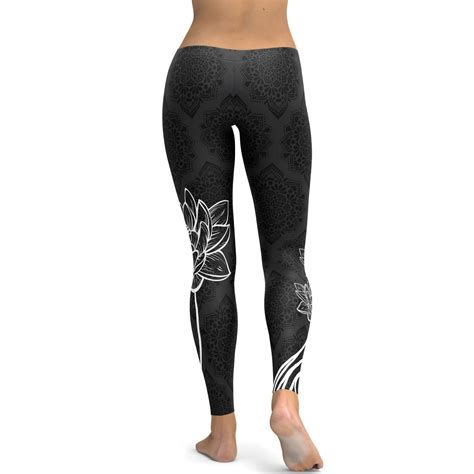 Lotus Leggings Womens Leggings Gearbunch