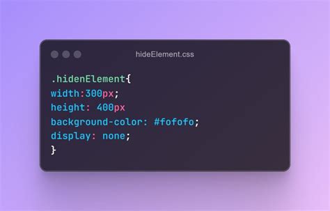 Octavian Balohho On Linkedin This Css Codes Hides Element On The Web Page