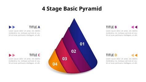직소 퍼즐 피라미드 차트 다이어그램 Ppt 애니메이션 프레젠테이션