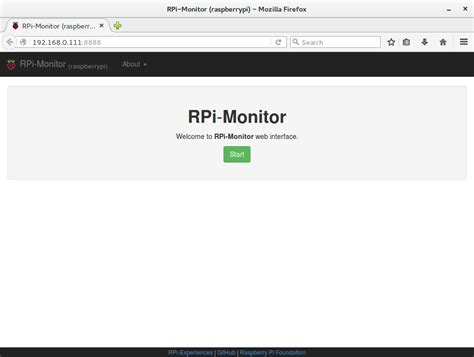 Massimo S Blog Monitoring The Raspberry PI With RPI Monitor