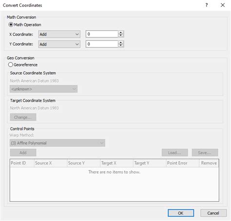 Convert Coordinates