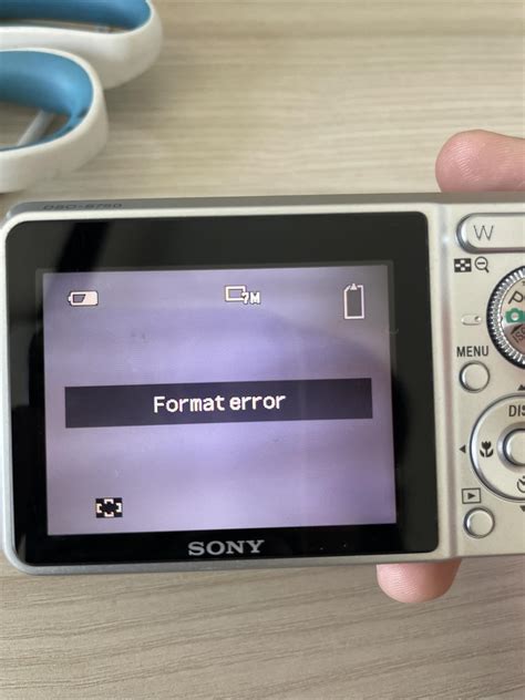 Sony Cybershot Format Error Rsony