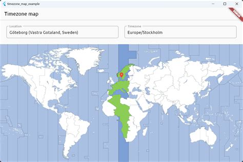 Timezone Map By Jpnurmi · Pull Request 68 · Canonicalubuntu Flutter