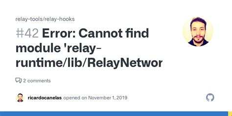 Error Cannot Find Module Relay Runtimelibrelaynetworklogger · Issue 42 · Relay Toolsrelay