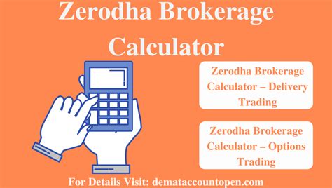Zerodha Brokerage Calculator
