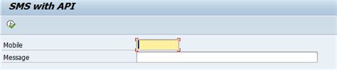 Abap Code To Send Sms With Api