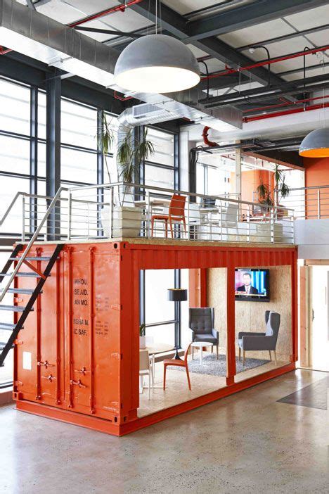 Inhouse Brand Architects Office With Shipping Container Office