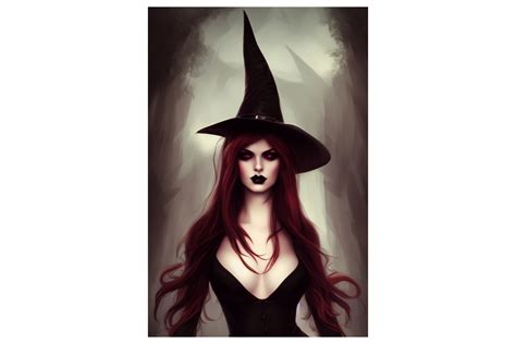 Sexy Dark Witch Graphic By L M Dunn · Creative Fabrica