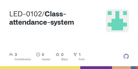 Github Led 0102class Attendance System