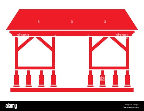 Veranda Vector Vectors Stock Vector Images Alamy