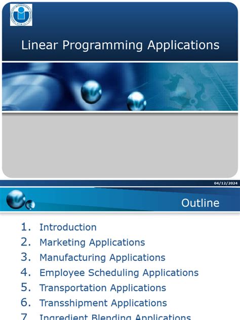 c3 lp applications pdf advertising linear programming