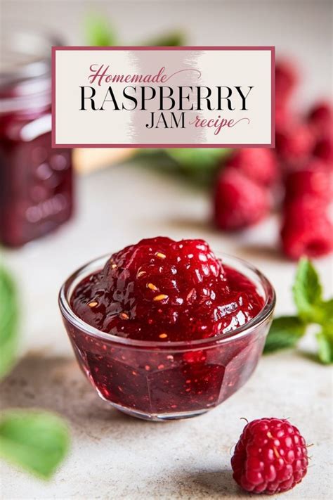 Homemade Raspberry Jam Recipe Emmas Cake Studio