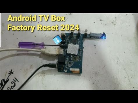 How to Reset Android TV Box MXQ Pro 2024|Android TV Box Stuck On Logo ...