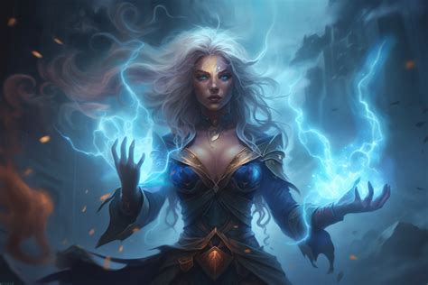 Lightning Mage Female