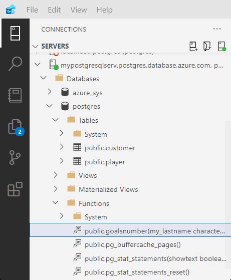 Postgresql In Azure Using The Azure Data Studio Extension