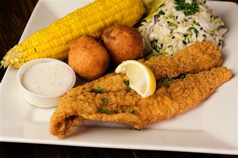 Fried Catfish Platter Grilled Shrimp Platter Fried Catfish Platter