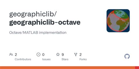 GitHub Geographiclib Geographiclib Octave Octave MATLAB Implementation