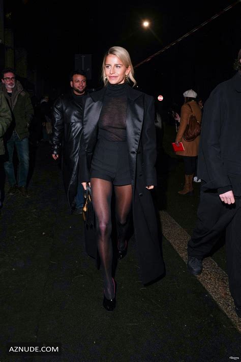 Caroline Daur Sexy Flashes Her Hot Tits At Tods Event In Milan Aznude