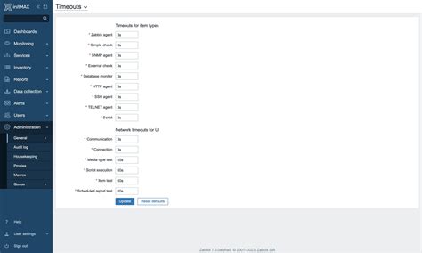 Novo Zabbix 70 Lts Itmmc