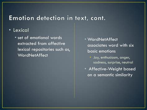 Ppt Emotional Annotation Of Text Powerpoint Presentation Free Download Id