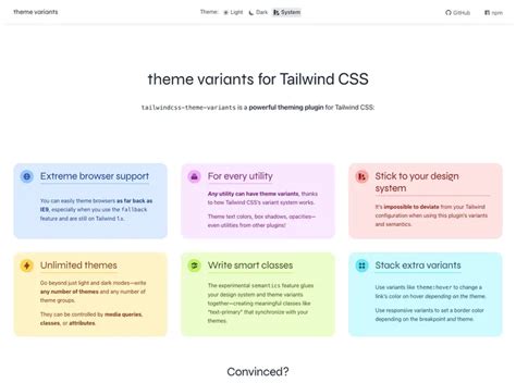 Tailwindcss Theme Variants Tailwind Resources