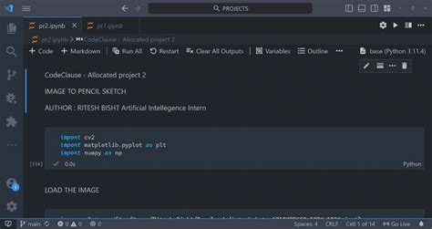 Ritesh Bisht On Linkedin Vscode Codeclause Machinelearning Projectcompletion