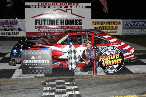 Kyle Strohl Beats Lou Strohl Mahoning Valley Speedway
