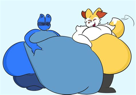 Rule 34 Big Breasts Braixen Breasts Corpulentcoop Lucario Overweight