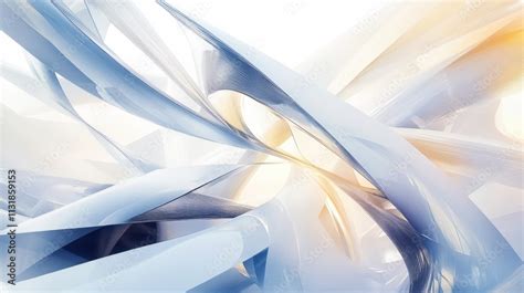 Abstract Digital Architecture Design Project Parametric Shapes And Algorithmic Structures