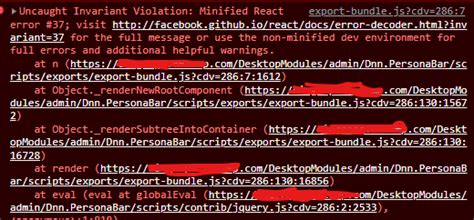 Dotnetnuke Dnn 911 Upgrade Persona Bar Not Loading Views Stack