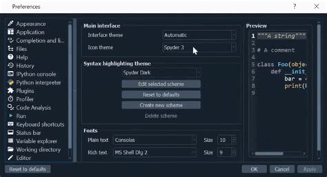 Editor — Spyder 5 Documentation