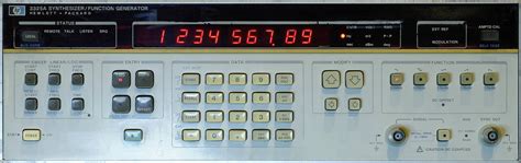 HP A Synthesizer Function Generator