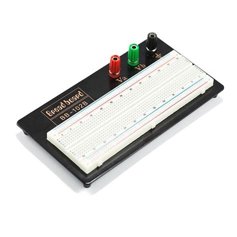breadboard with binding posts kitronik ltd