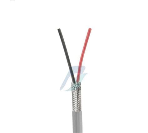 Core Shielded Cable For Signal Data Transmission And Senssor Applications Red Black Mtr