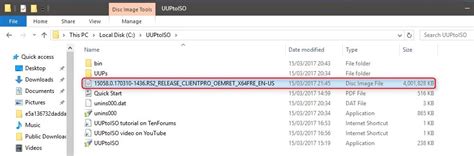 Uup To Iso Create Bootable Iso From Windows 10 Build Upgrade Files