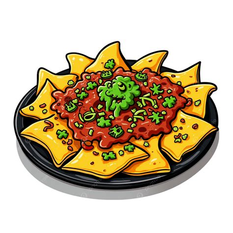 Imágenes Prediseñadas De Dibujos Animados De Nachos