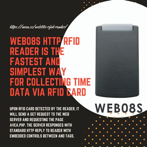 AVEA WEB S RFID Reader Is The Fastest And Simplest Way For Collecting Time Data Via RFID Card