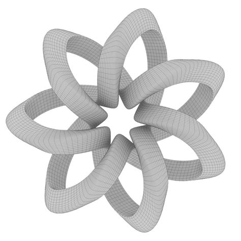 Complex Torus 3d Model Cgtrader