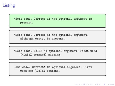 listings problem with tcblisting first listed latex command is